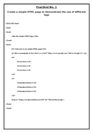 Chapter 1 Pract Excer Solutions - GUIDANCE FOR SOLUTIONS TO PRACTICE ...
