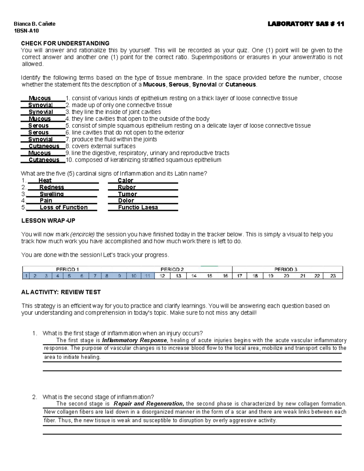 Lab SAS #11- Cañete, Bianca,B - Bianca B. Cañete LABORATORY SAS # 11 ...