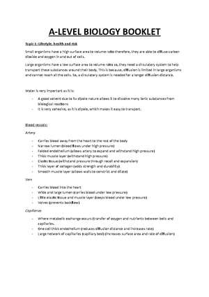 Pdf-a-level-biology-paper-5-notes compress - CO2:CO2: •• Usually, most ...