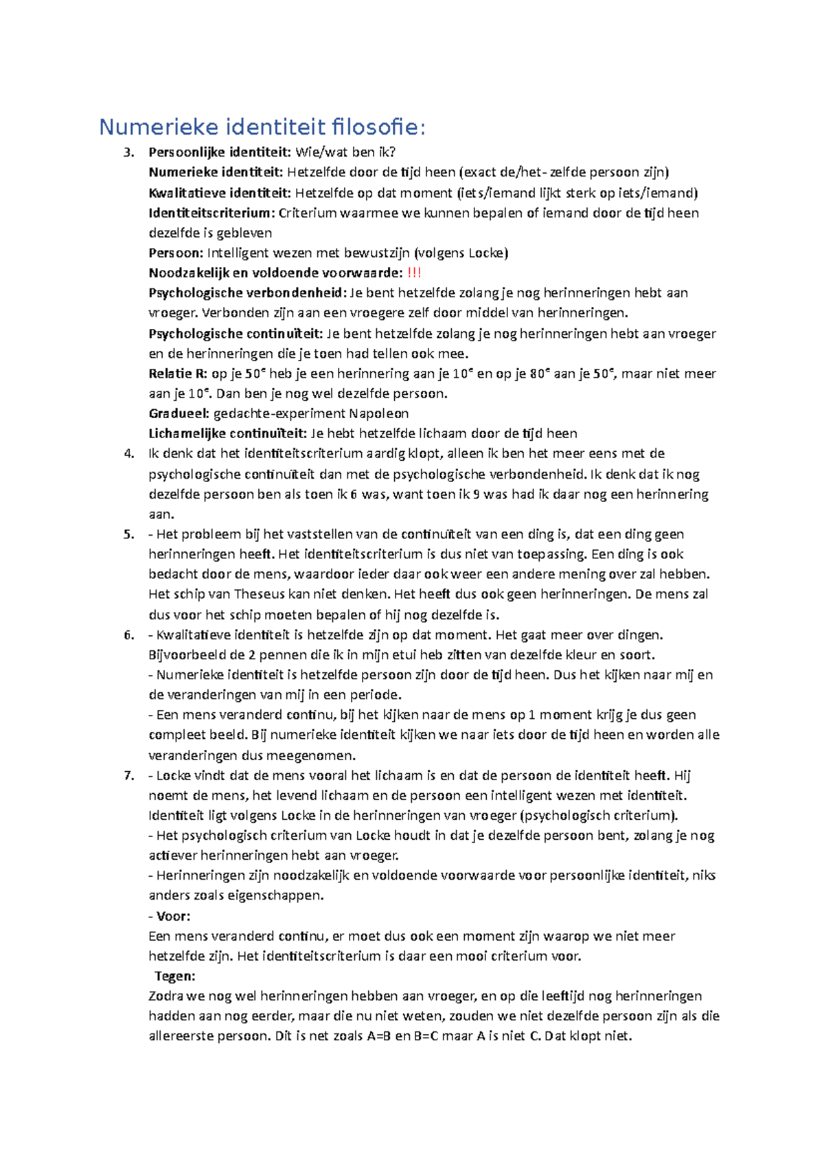 Eindtermenlijst persoonlijke identiteit - Numerieke identiteit ...