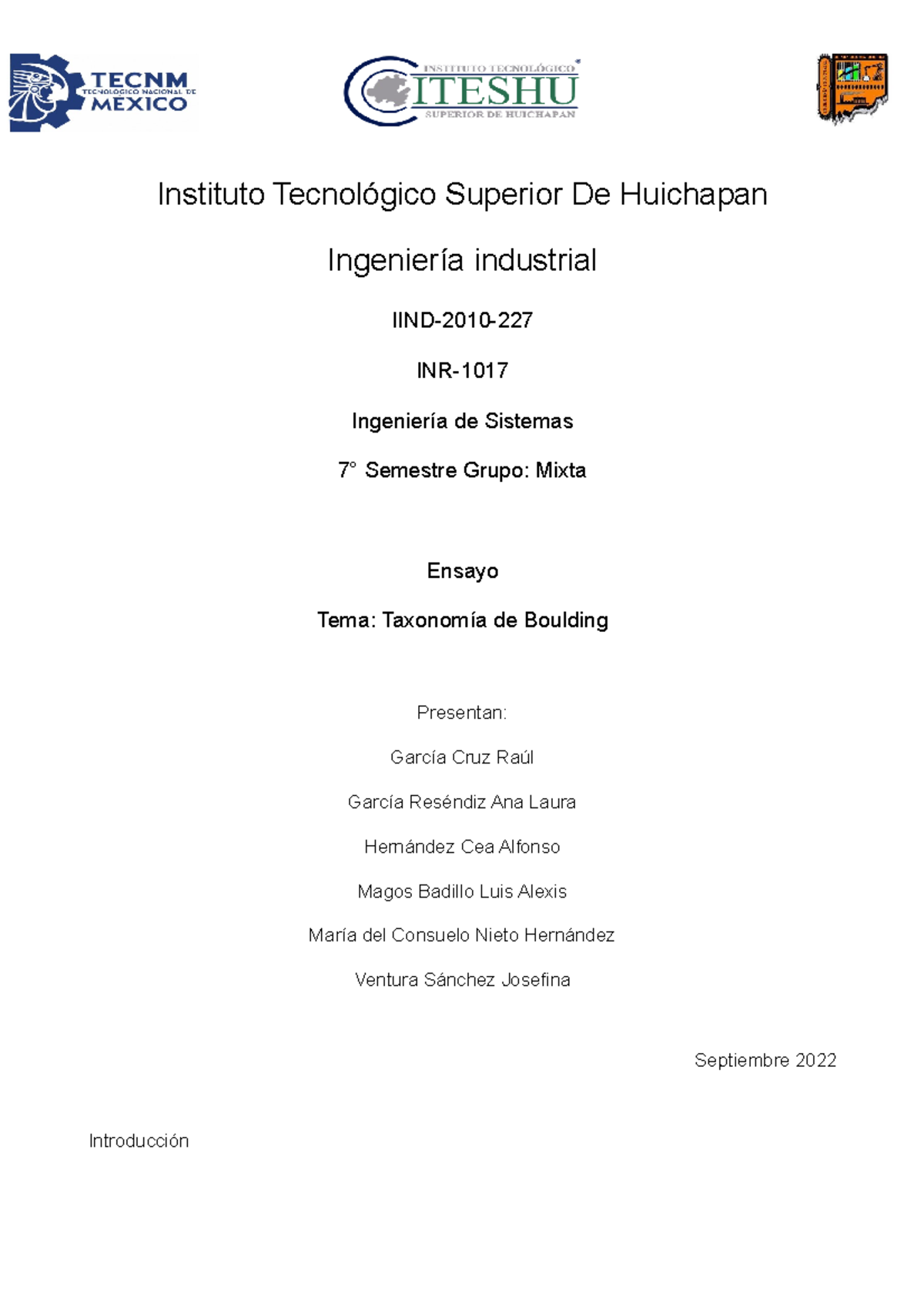 Taxonomia de Boulding - Kenneth Boulding es uno de los padres que fundó ...