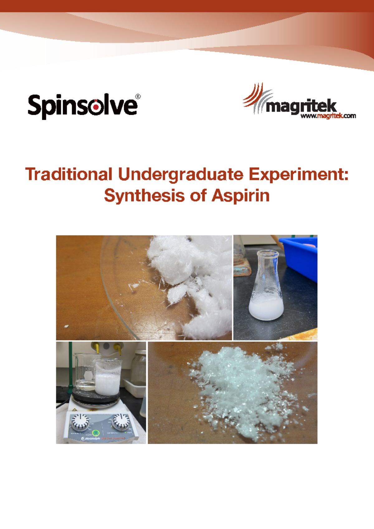 Lab Manual Synthesis of Aspirin web - R R Traditional Undergraduate ...