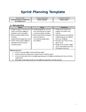 Hw 2 - Sprint Planning - MGT2_KKM1: Sprint Planning Sprint Planning ...