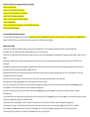 5 ERP Arson Prevention Plan - SINGAPORE CIVIL DEFENCE FORCE GUIDELINES ...