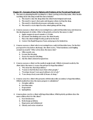 Ah chapter 20 - iggy ch 20 10th edition - Chapter 20 – Care for ...