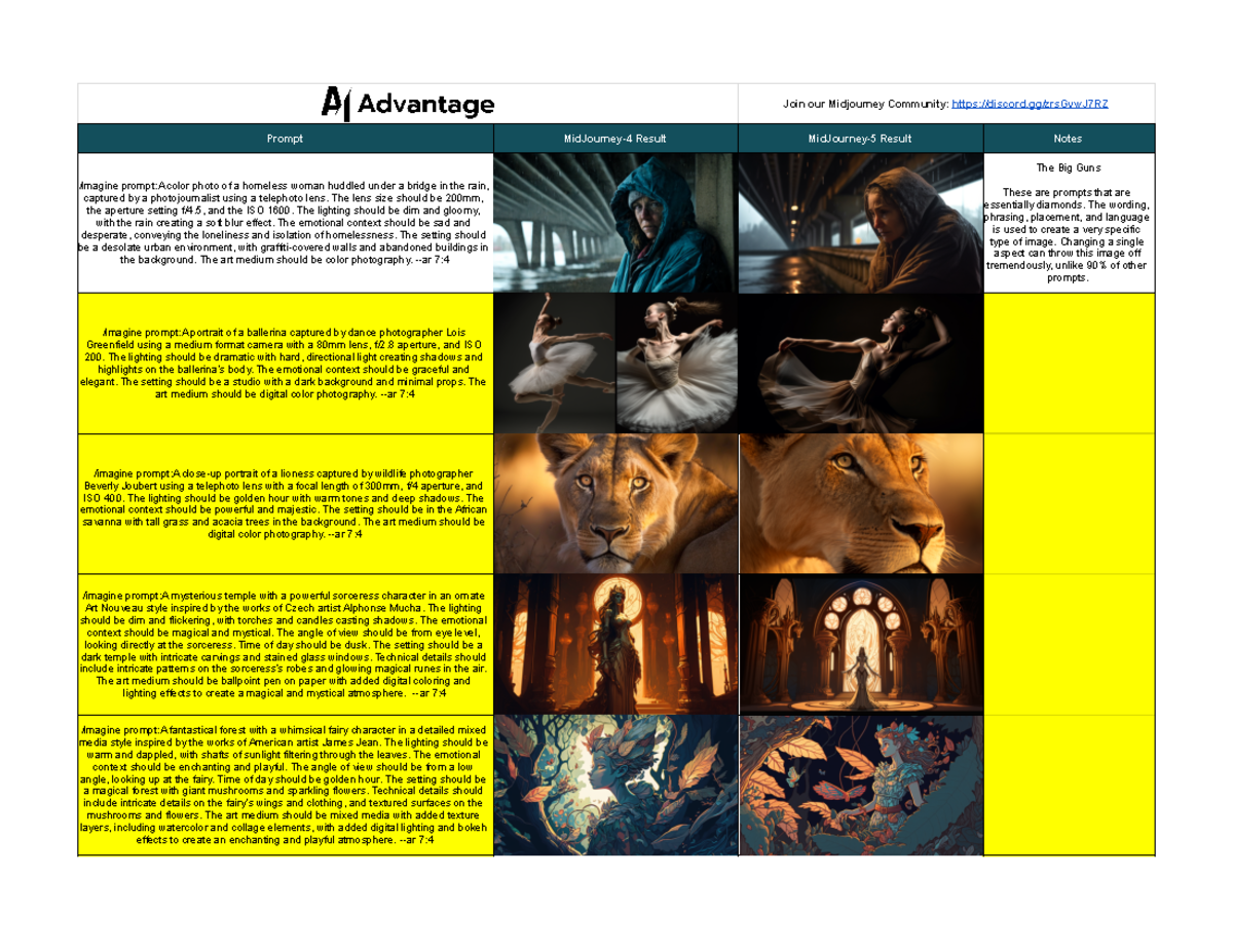 2023-Mid Journey-Prompt-Guide - Mid Journey Prompts - Prompt MidJourney ...