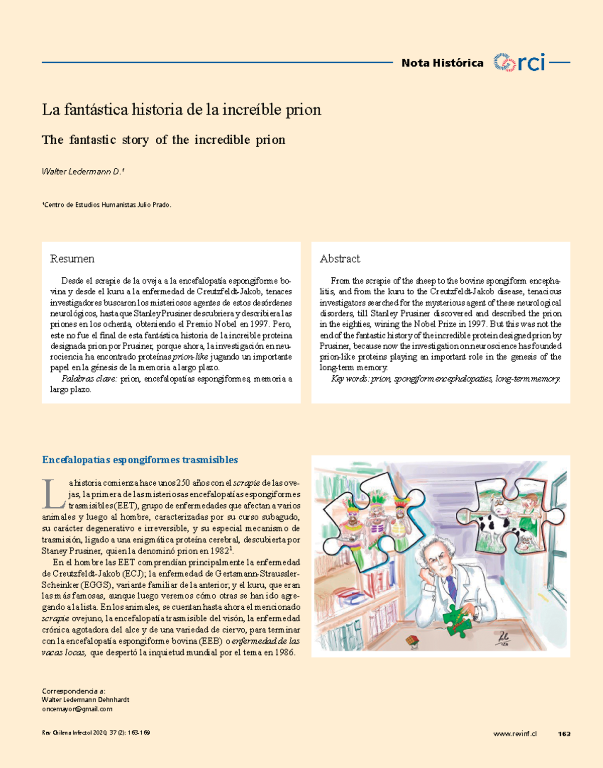 ES la increible Historia del Prion - La fantástica historia de la ...