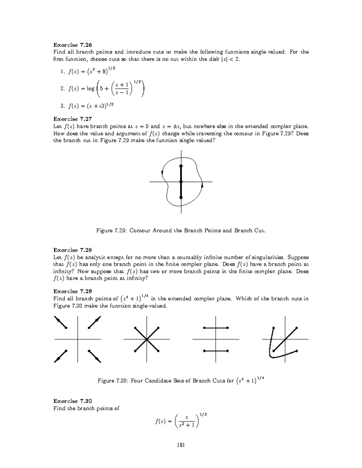 Ref MATH Adv Math Methods Sean Mauch-51 - Exercise 7. Find all branch ...