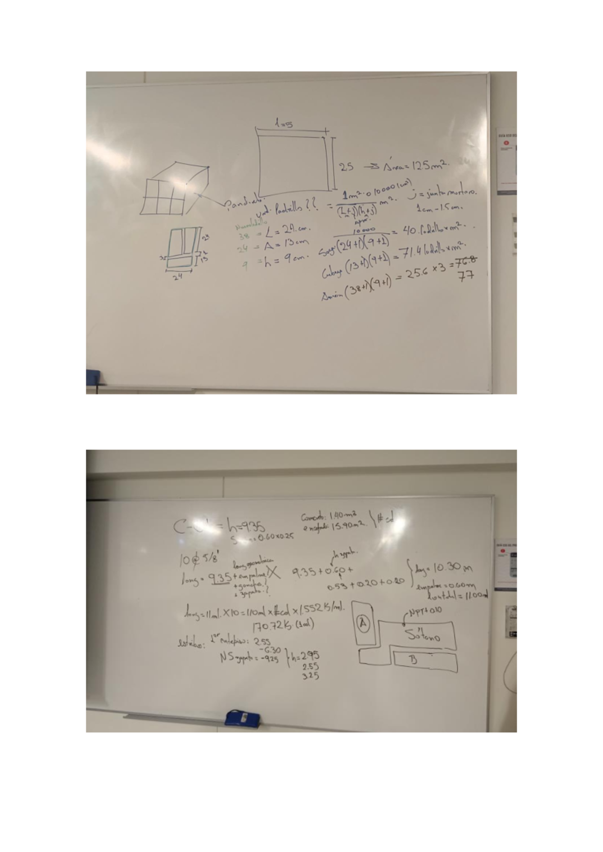 Apuntes construccion - l=5 25 Sixa= 12 Pandiet 10000100 ladrills ...