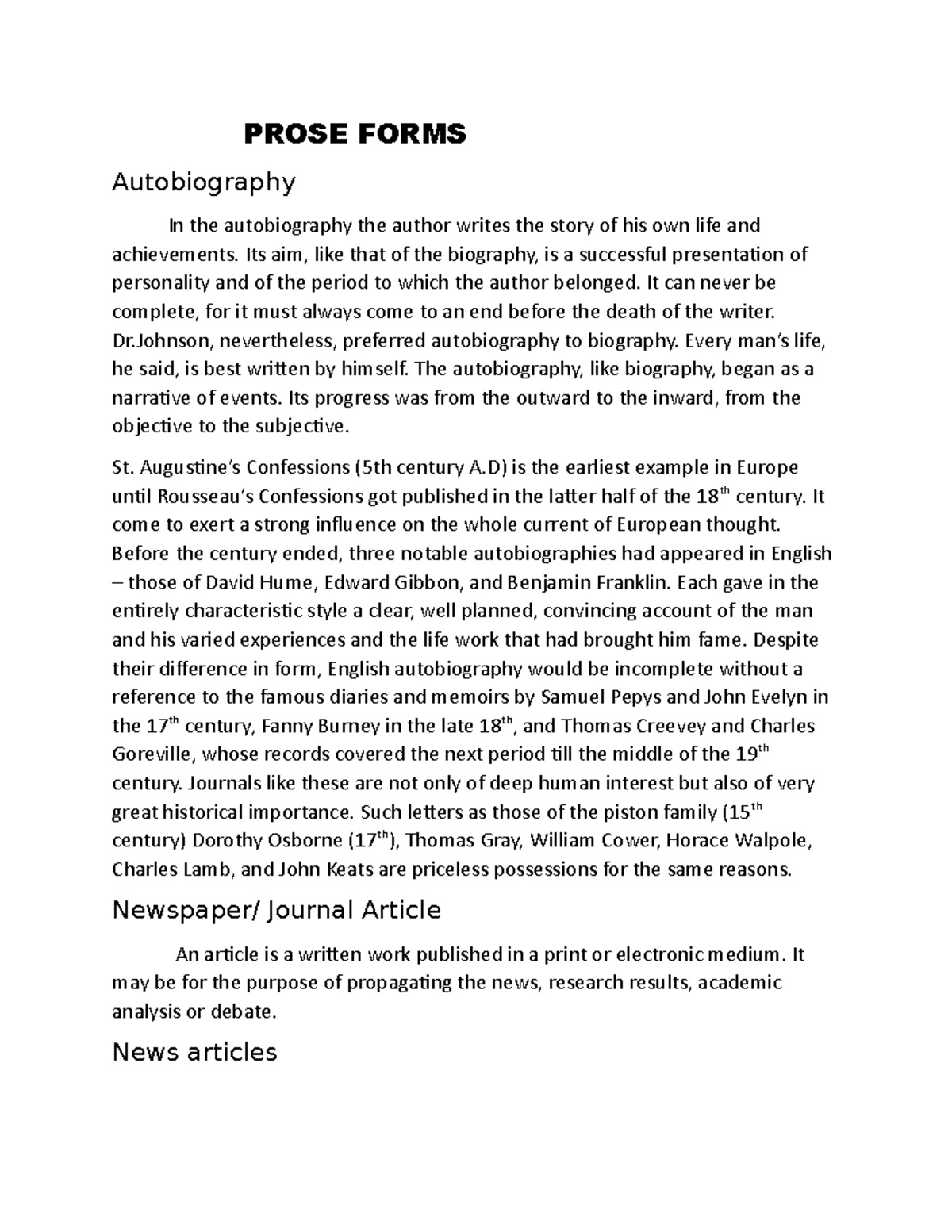 Prose Forms note 2 - I HEREBY SUBMIT THE NOTES - PROSE FORMS ...