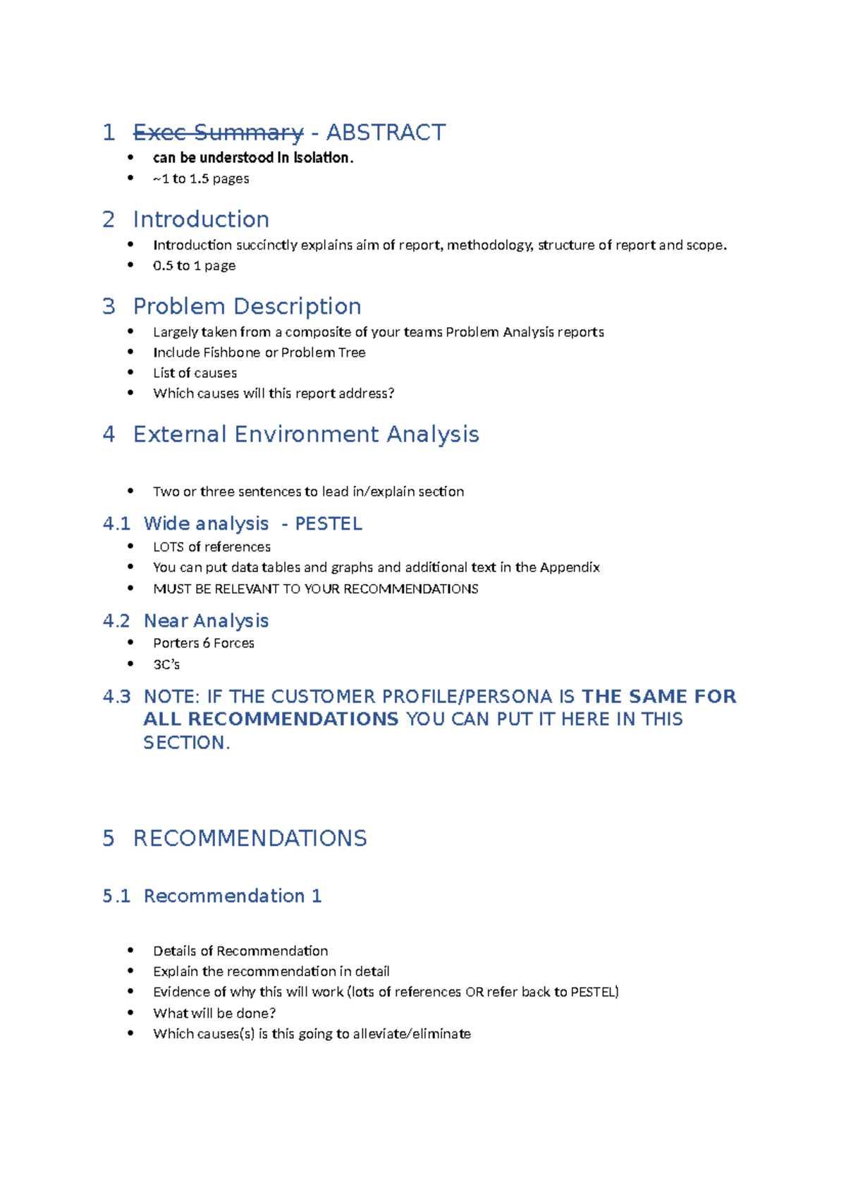 Assignment 2A suggested template - SIA - 1 Exec Summary - ABSTRACT can ...