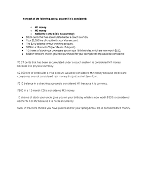 ECON week 1 study guide - ECON 222 Macroeconomics Study Guide Complete ...