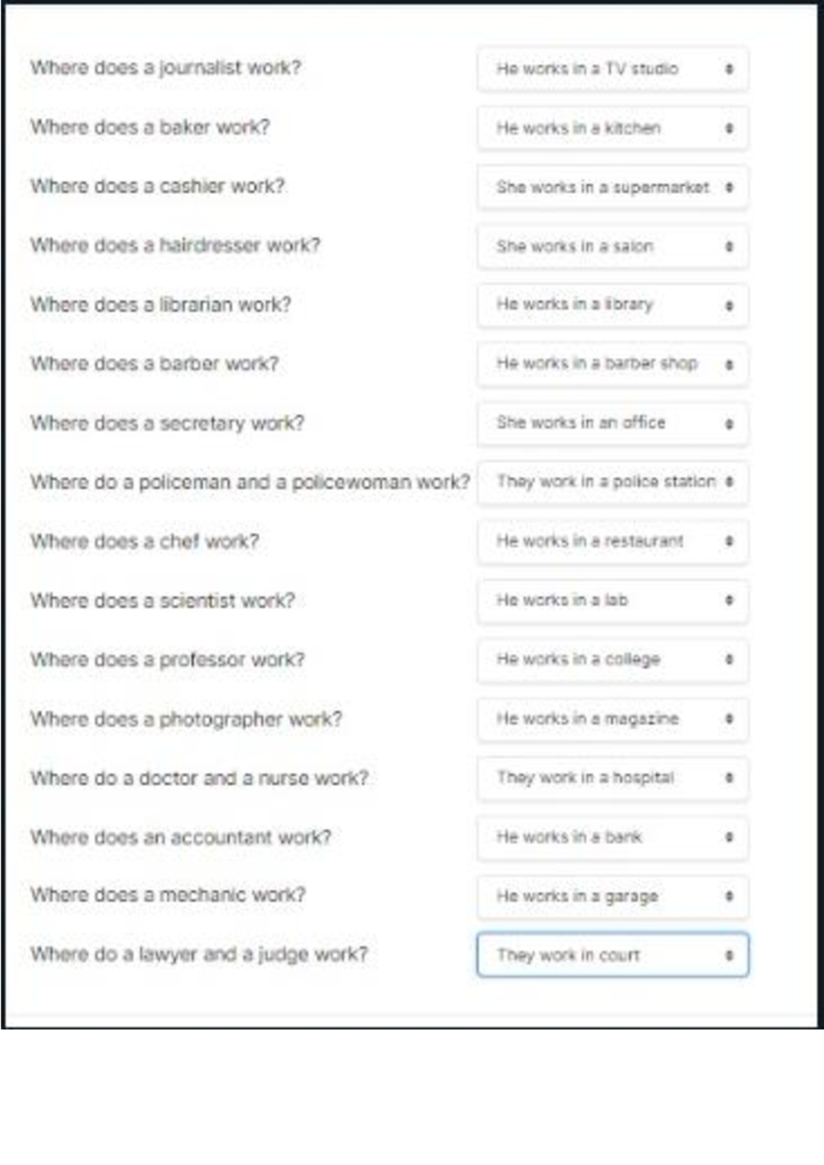 Actividad 36 - Quiz Lesson 9 - 3% - ingles l - Studocu