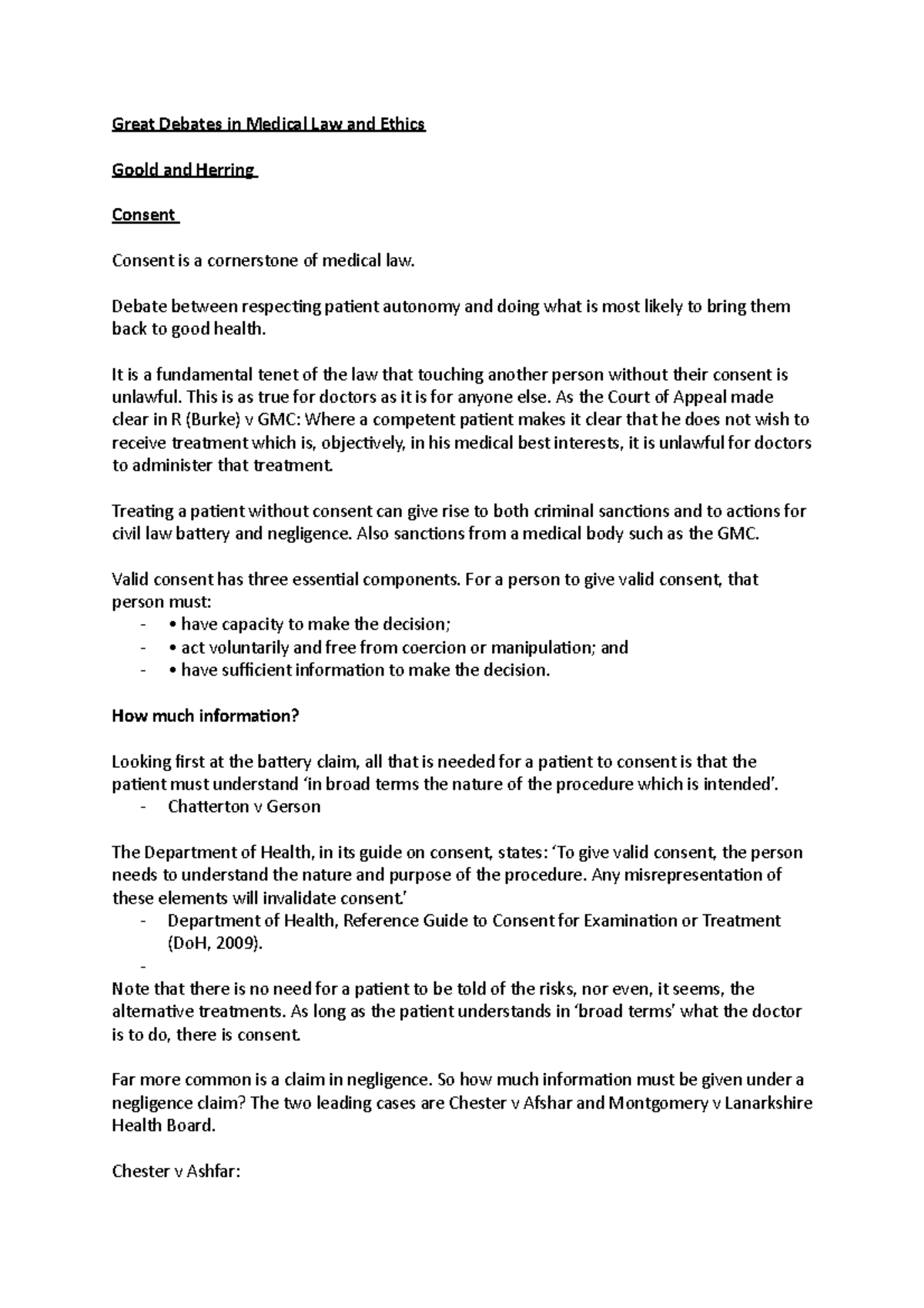 Great Debates in Medical Law and Ethics - Debate between respecting ...