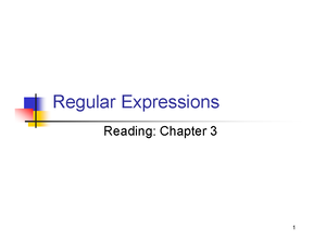 CSC 335 Notes 2 2 - Mr oloyede - Finite Automata Reading: Chapter 2 ...