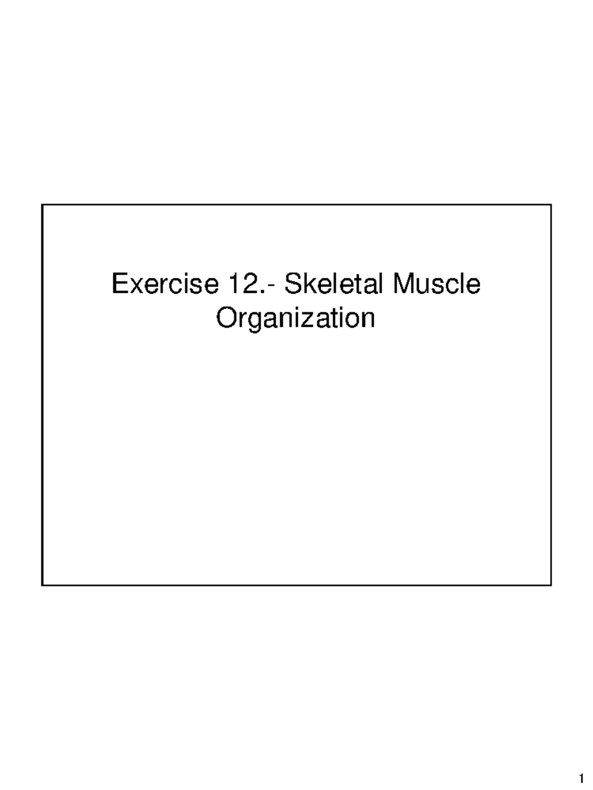 Lab module 5&6 (skeletal muscle fiber and appendicular muscle ...