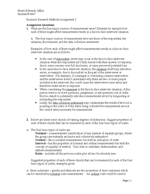 QHT1 Task 1 - Task 1 - BUS 4400 - WGU - Studocu