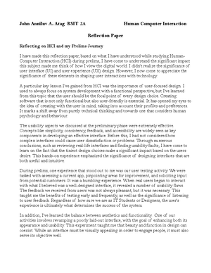 HCI- Pointers - HUMAN COMPUTER INTERACTION MIDTERM POINTERS Types of ...