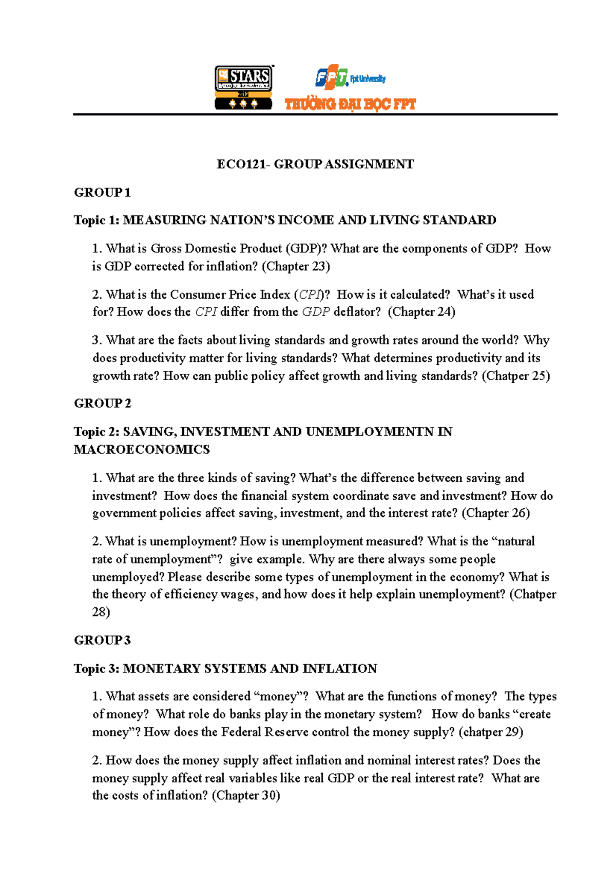 ECO121-Group Assignment-G6 6a7273e00bec4e249838 eea8e3d3d080 - ECO121 ...