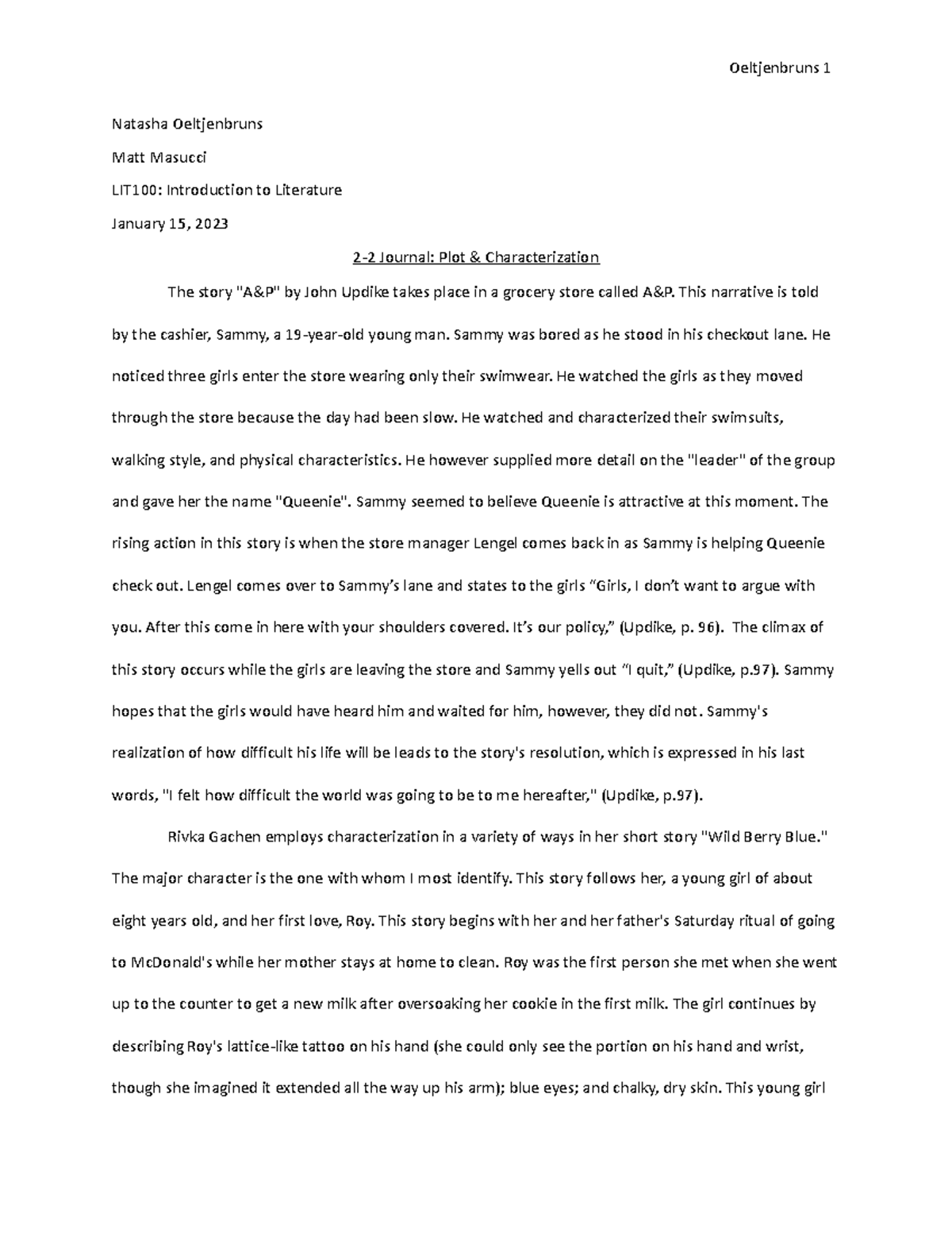 2-2 journal- Plot & Characterization - Oeltjenbruns 1 Natasha ...
