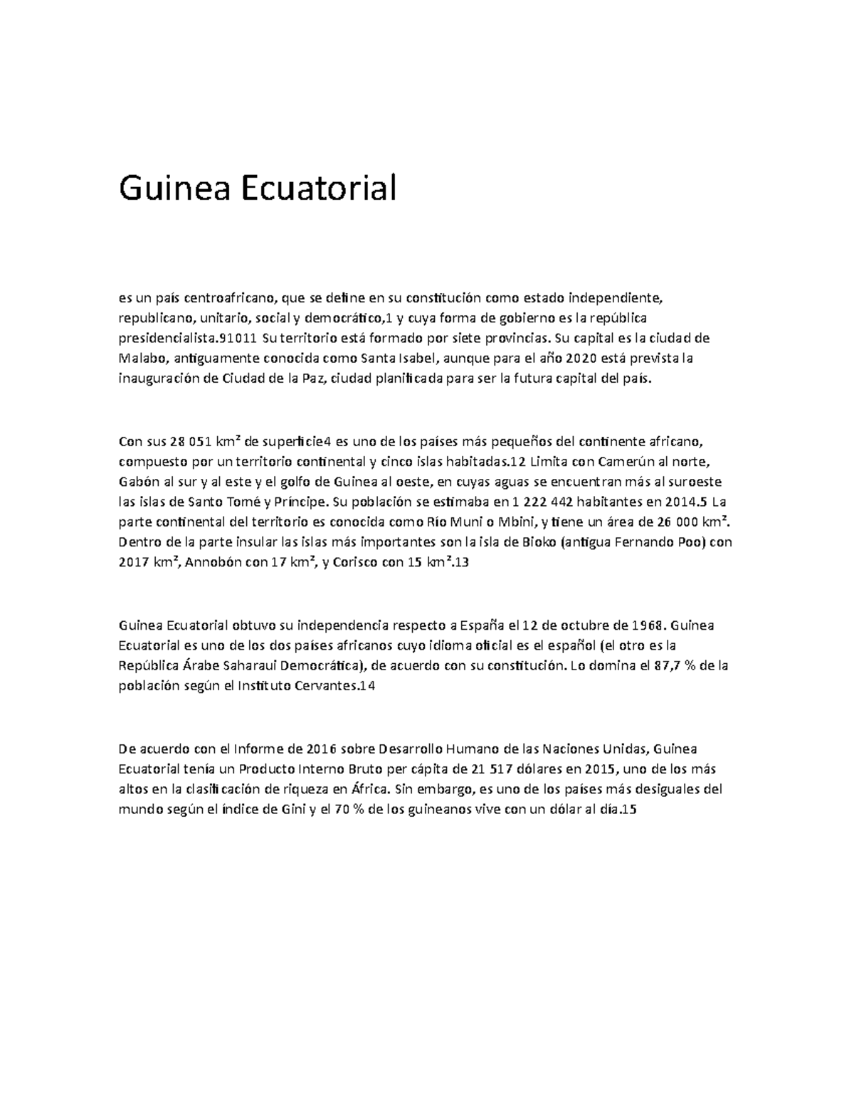 Guinea Ecuatorial - asda - Guinea Ecuatorial es un país centroafricano ...