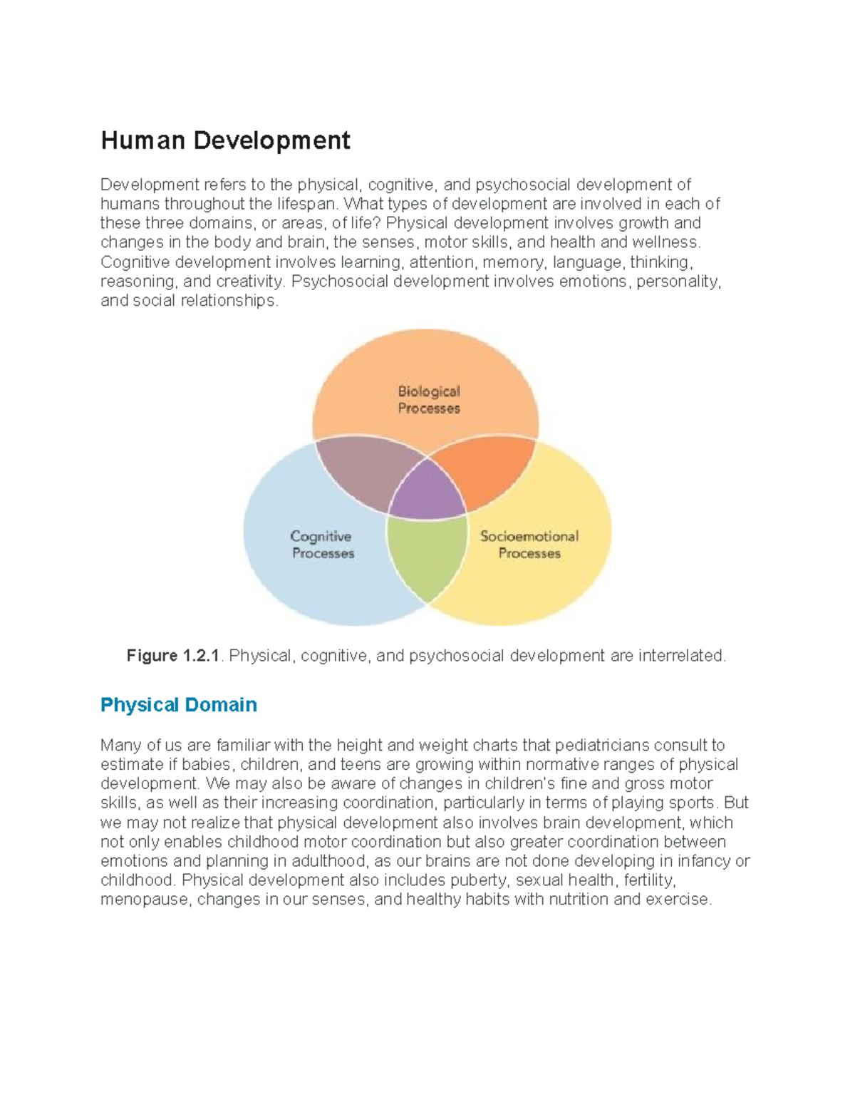 Domains Of Development (Prof Ed 1) - Human Development Development ...