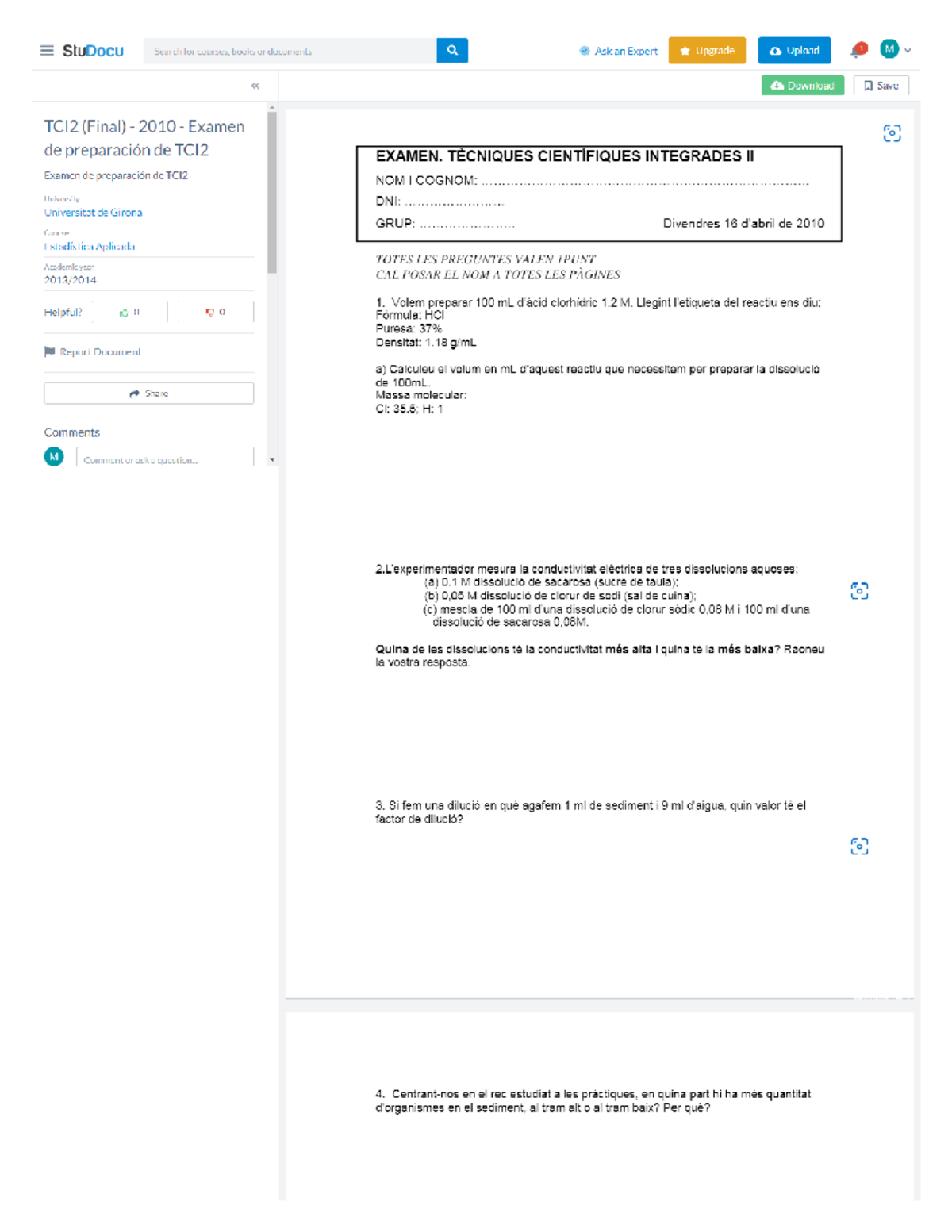 Examen de preparacion de tci2 - TCI - Studocu