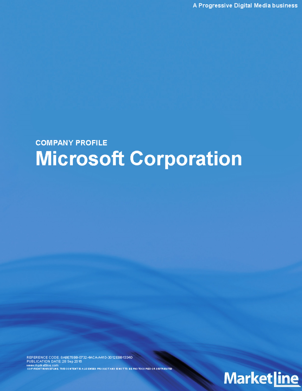 Microsoft swot analysis - COMPANY PROFILE Microsoft Corporation ...