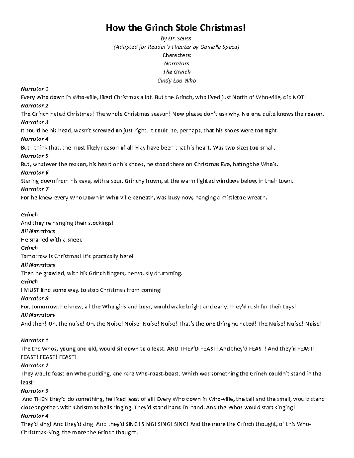 How-the-Grinch-Stole-Christmas-for-photocopy - How the Grinch Stole ...