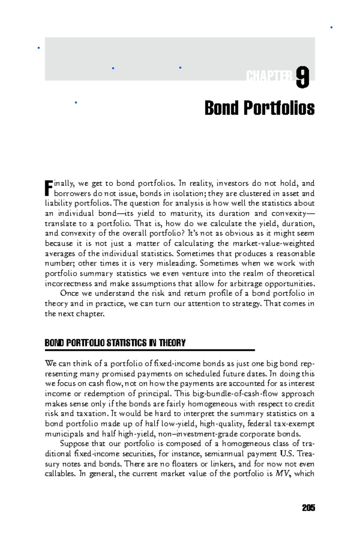 Bond Math 10 - 學習資源 - 205 F inally, we get to bond portfolios. In ...