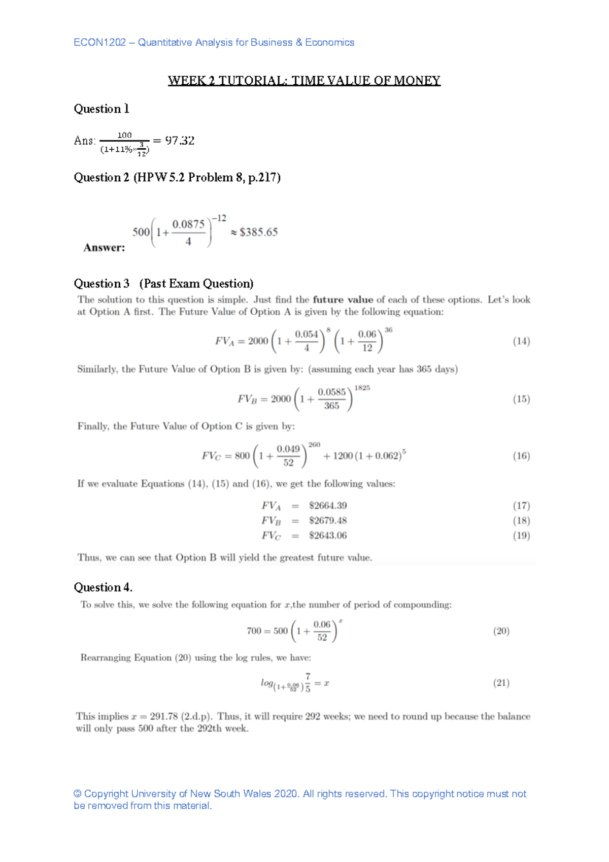 Week 2 Tutorial Solutions Warning Tt Undefined Function 32
