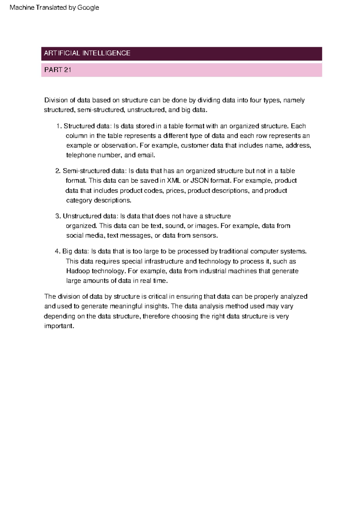 Machine Learning Part 21 Pembagian Data berdasarkan Struktur ...