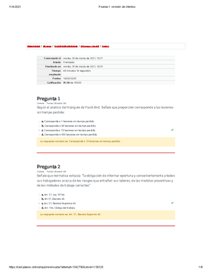 1 Prueba Orientacion Prevención de Riesgos Iplacex - S3 | Prueba 1 S3 ...