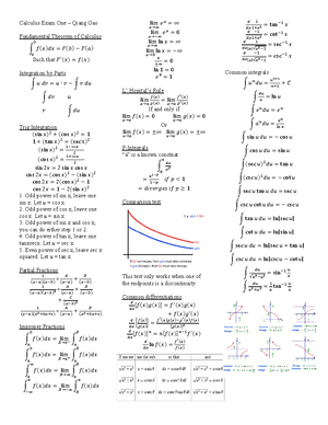 Examples of Taylor series - MATH 1020 - Studocu