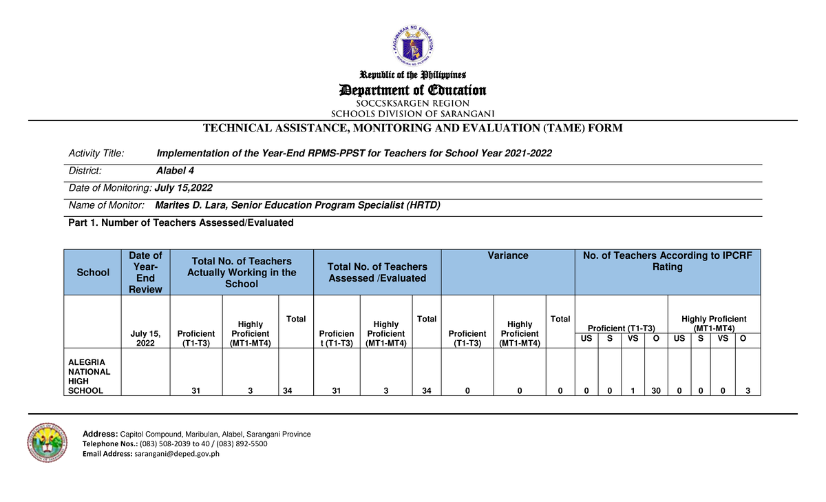 MAPEH Modules for Secondary - Republic of the Philippines Department of ...