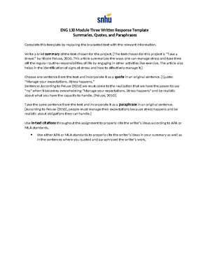 ENG 190 Module One - CJ 190 1-2 - ENG 190 Module One Research and ...