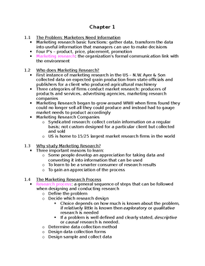 Ch. 10-14 Textbook Reading Notes - Chapter 10 10-1 Types of Error - The ...