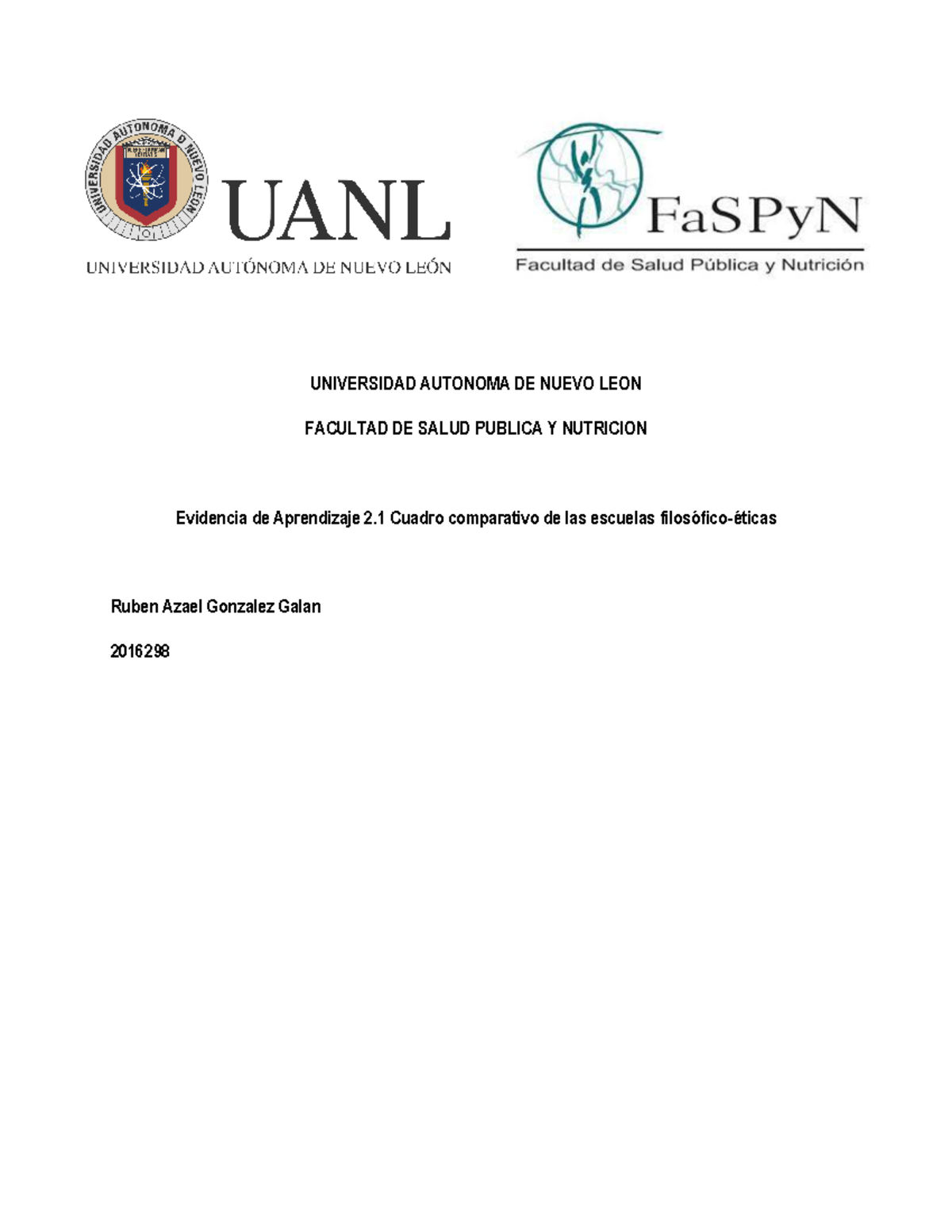 Ev 2.1 rtttt iaaa - UNIVERSIDAD AUTONOMA DE NUEVO LEON FACULTAD DE ...