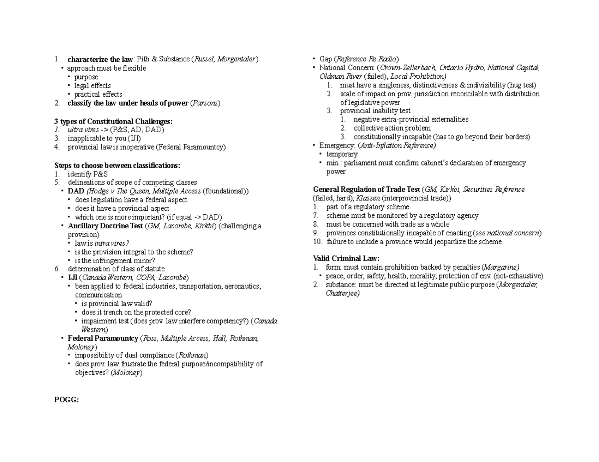 Bogetti-LAW 100-Greschner-F-2016-Midterm - characterize the law: Pith ...