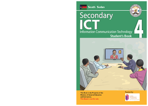 Secondary ICT 3 Student Textbook - South Sudan Student’s Book 3 ICT ICT ...