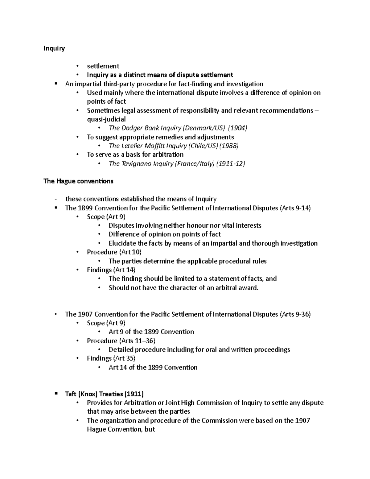 IDS lecture 4-Inquiry - Inquiry settlement Inquiry as a distinct means ...