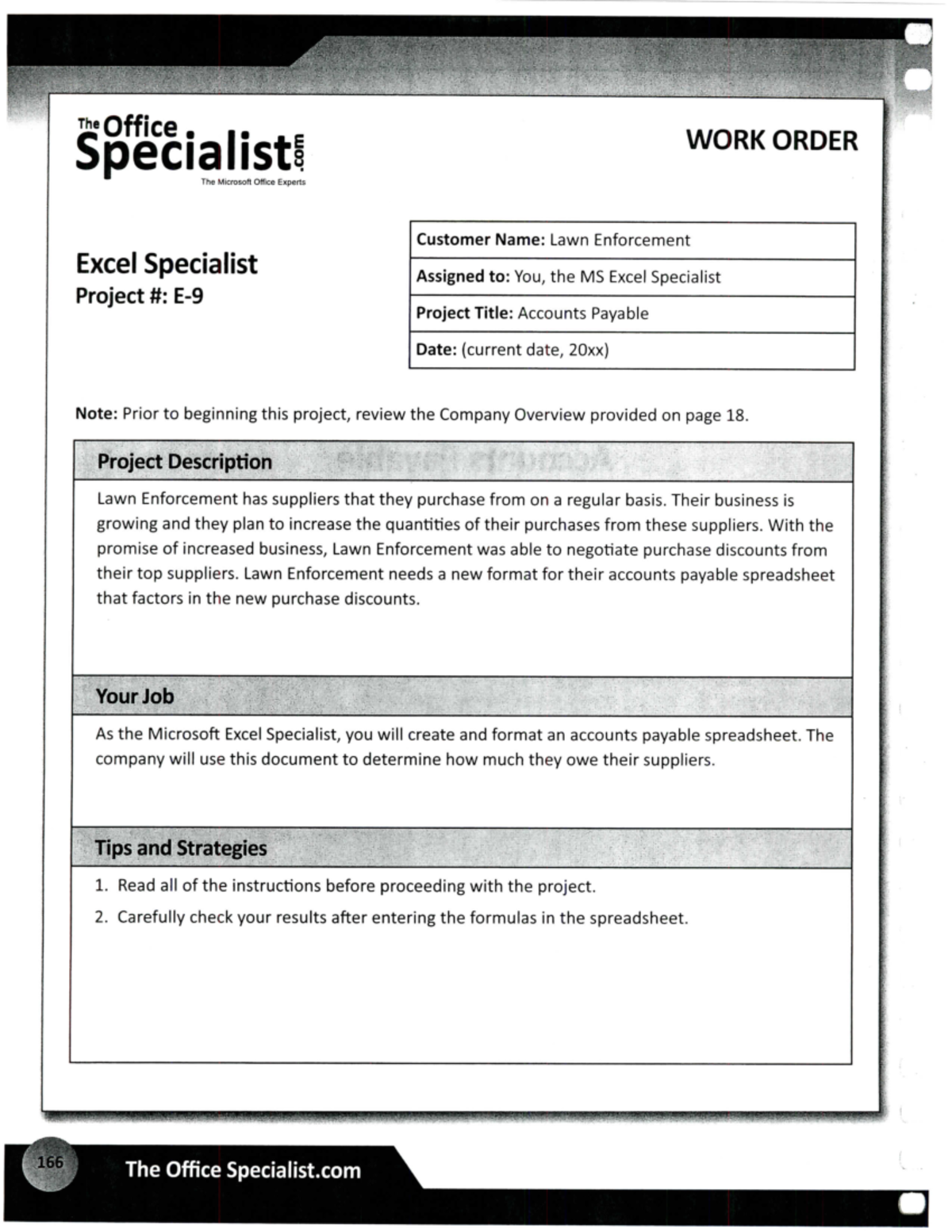 Excel specialist 9 - The office Specialist! The Microsoft Office Experts Excel Specialist ...