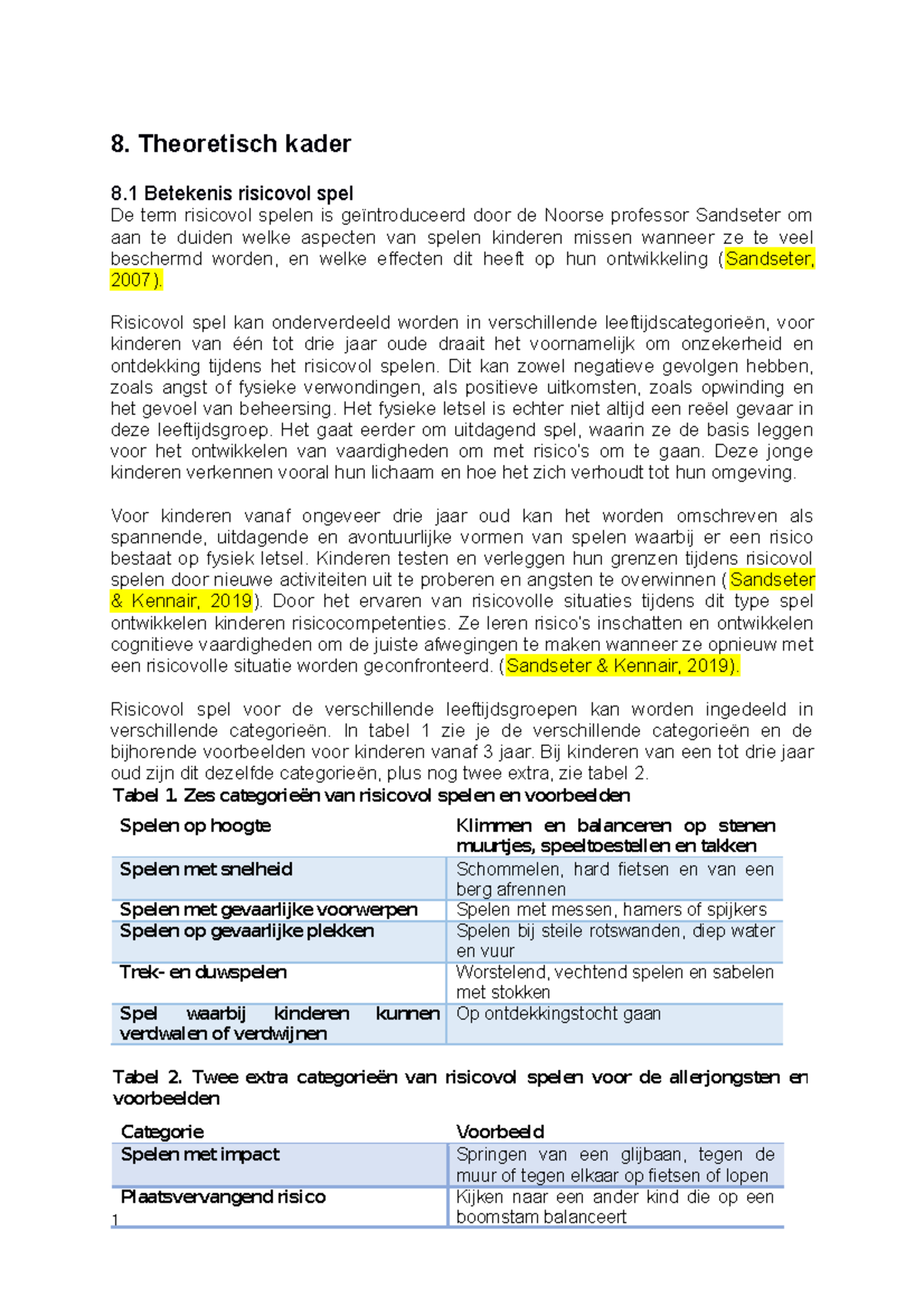Theoretisch kader - Theorie over risicovol spel - 8. Theoretisch kader ...