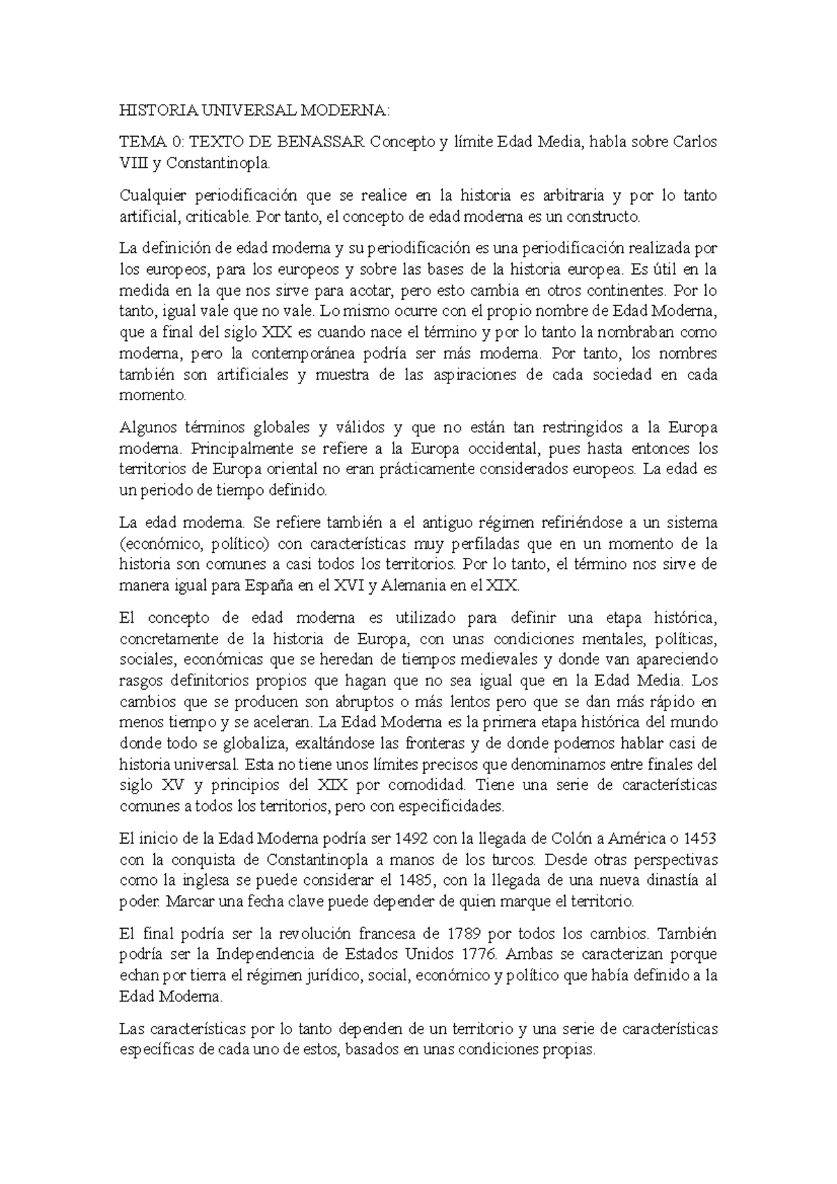 Historia Universal Moderna 2020-2021 TEMAS 1-8 - HISTORIA UNIVERSAL ...