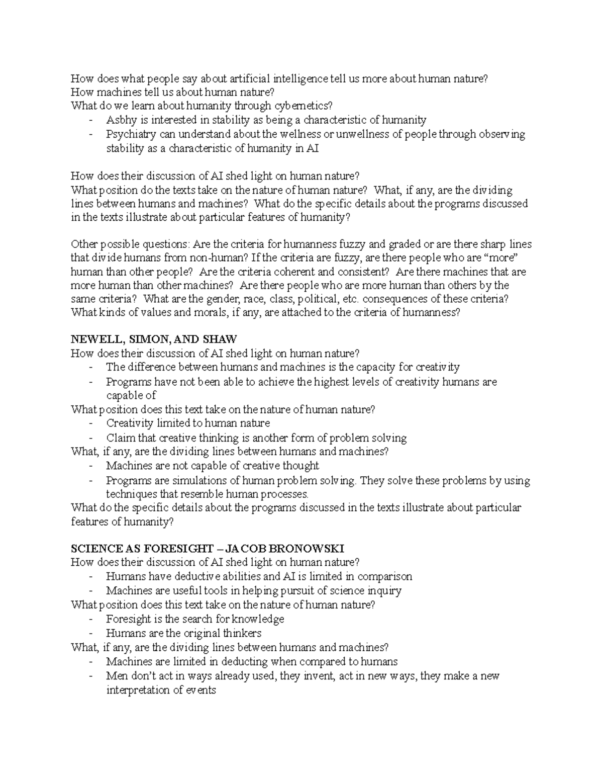 AI Final Paper Outline - How does what people say about artificial ...