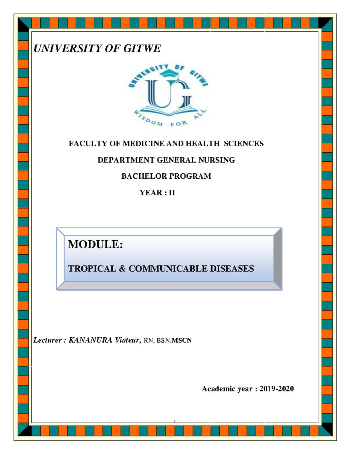 Parasitic Diseases ( Tropical AND Communicable Diseases Notes ...