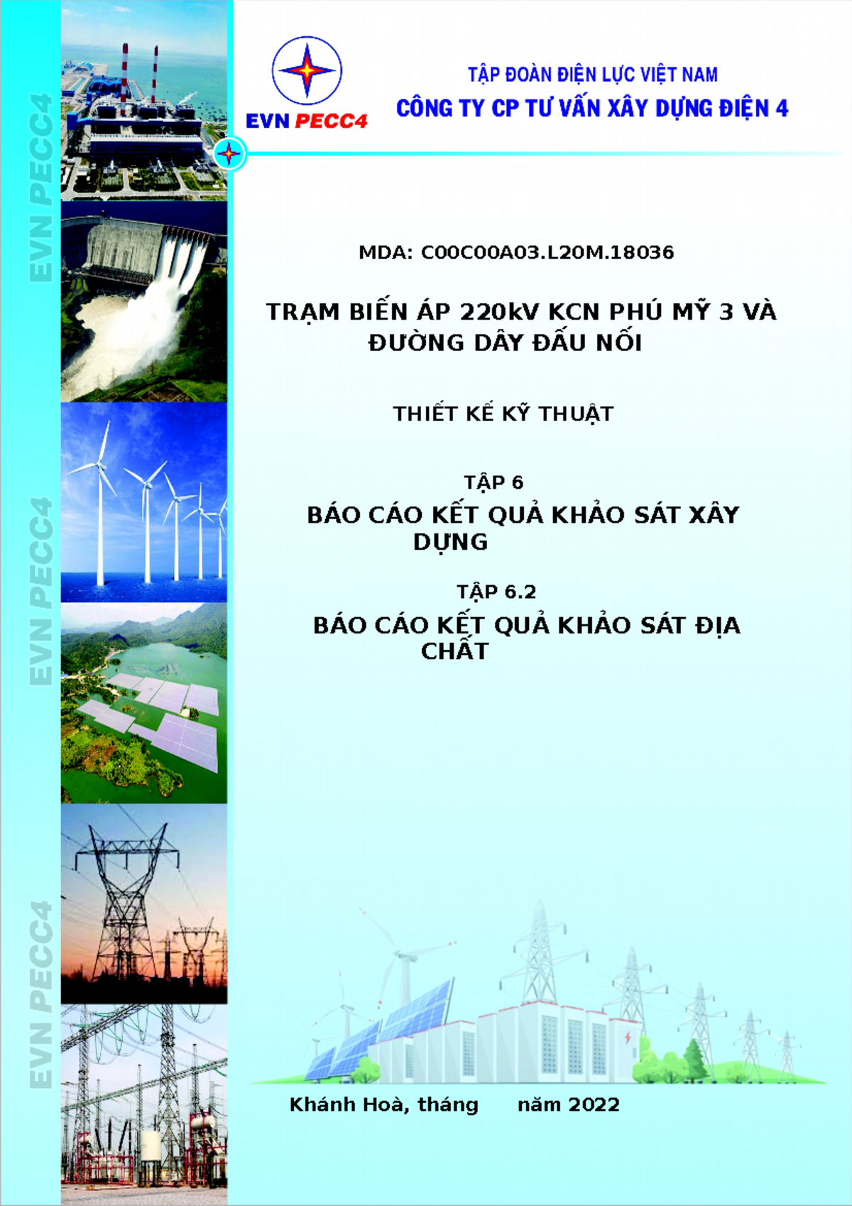 Thuyet minh dia chat Phú Mỹ 3 TKKT - MDA: C00C00A03. TRẠM BIẾN ÁP 220kV ...