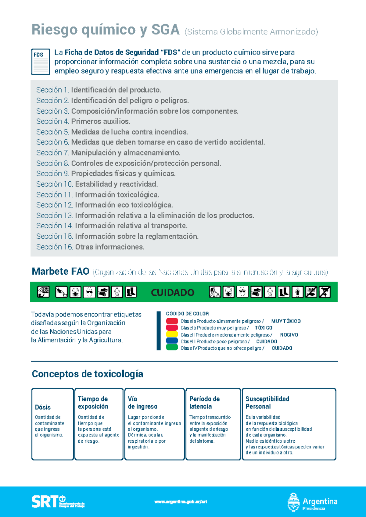 Riesgo quimico sga 2 - muy inportante - Riesgo químico y SGA (Sistema ...