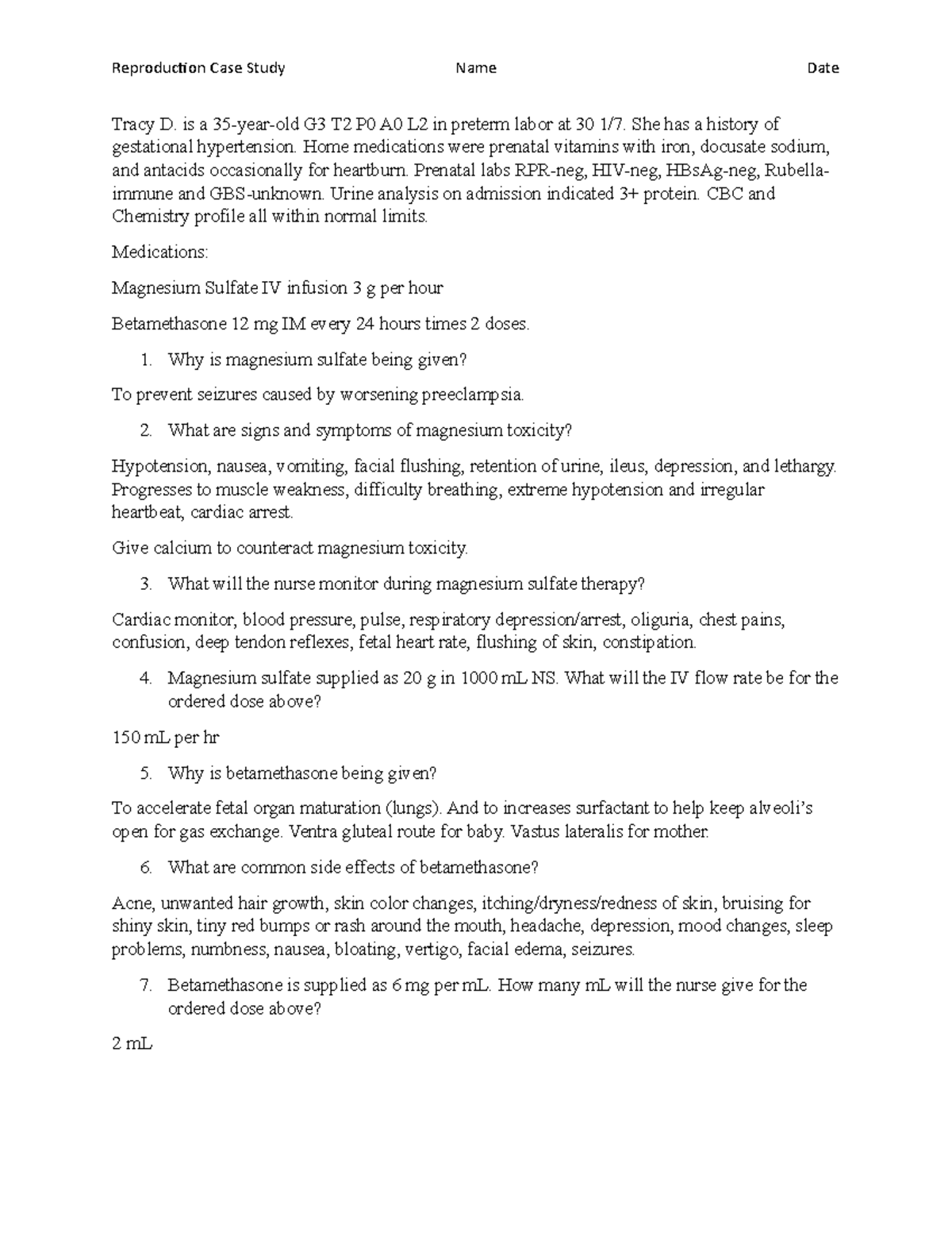 NMNC1230Reproduction Case Study - Reproduction Case Study Name Date ...