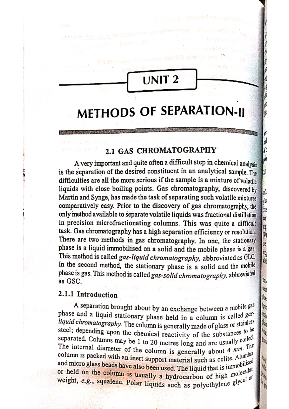 GC - Gas chromatography notes for chemistry students to understand ...